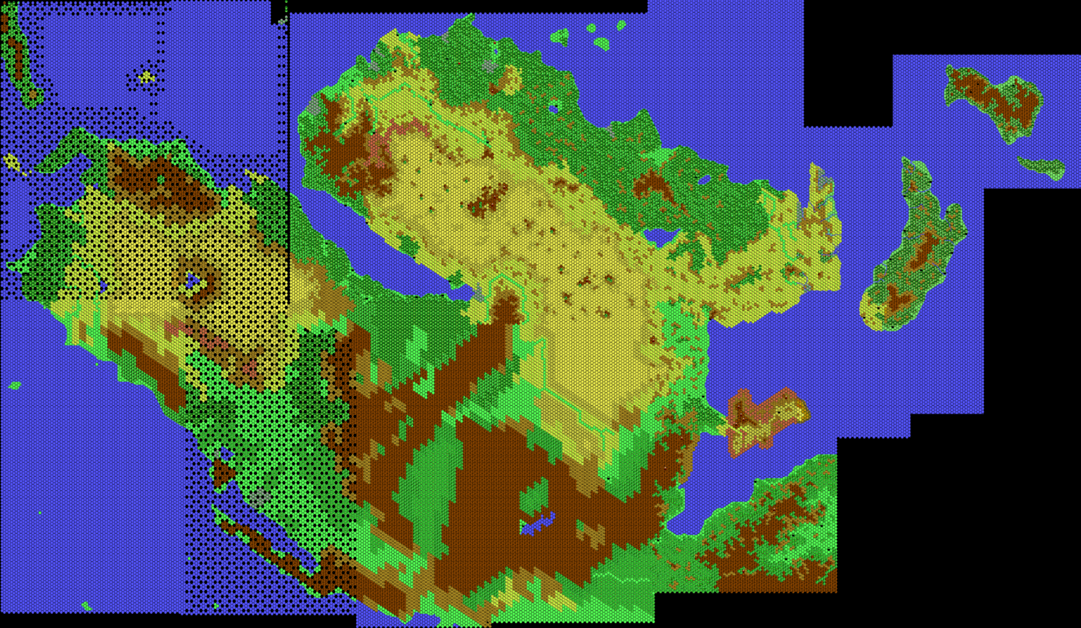 Thibault’s Davania, 24 mph mid 2001 | Atlas of Mystara