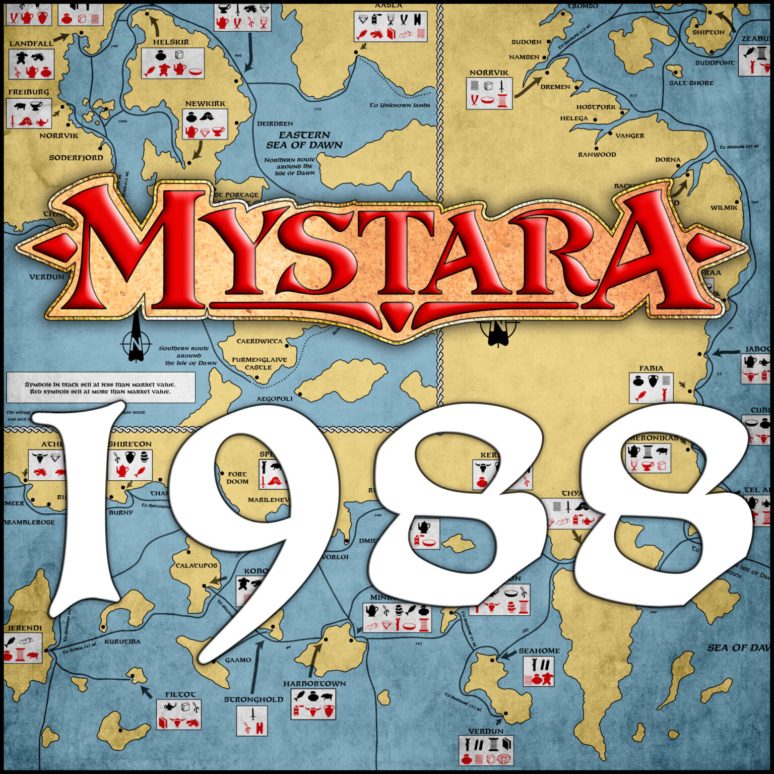 Mystara 1988 | Atlas of Mystara