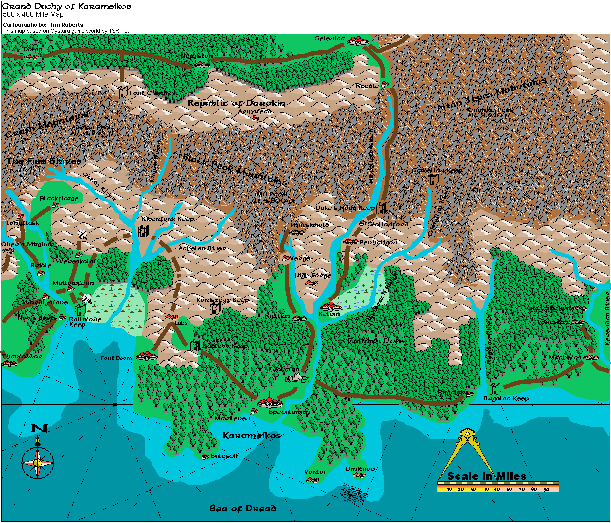 Tim’s Karameikos | Atlas of Mystara